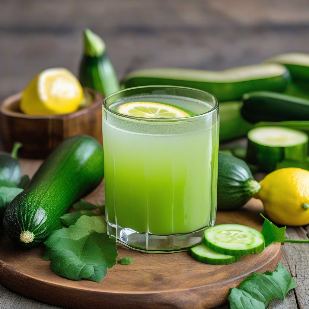 Zucchini Juice Recipe: Refreshing Hydration With Hidden Nutrients ...