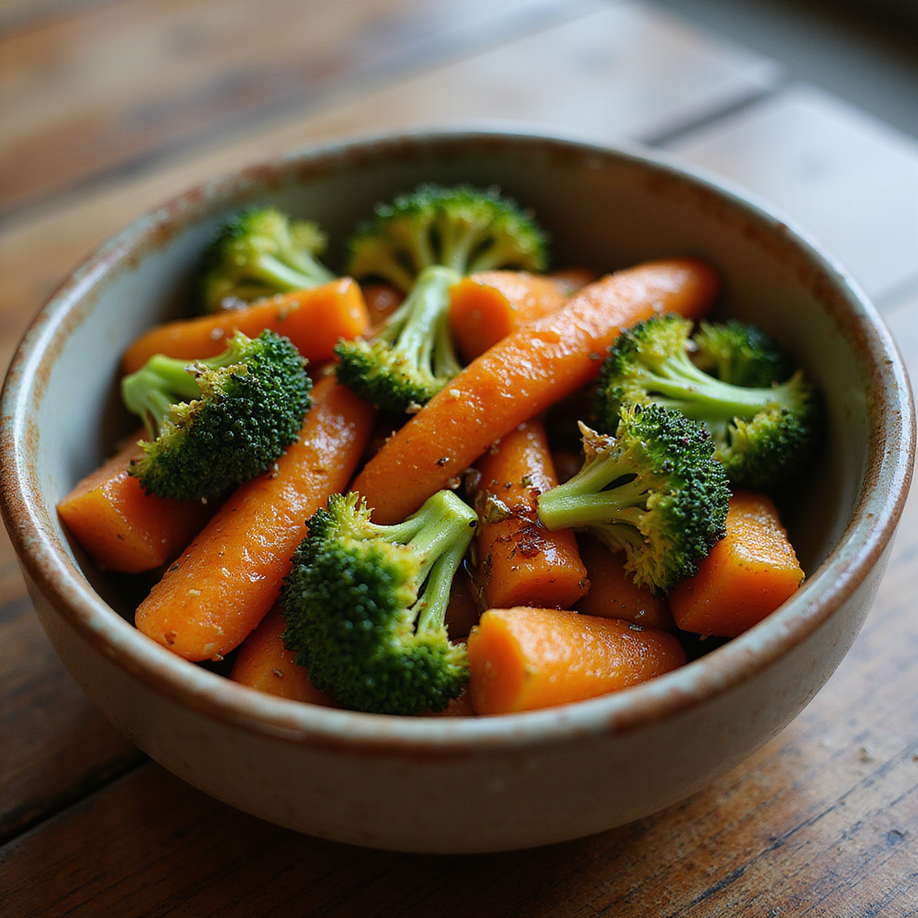 Carrot and Broccoli Recipe: Roasted Veggie Perfection - Drool Recipes