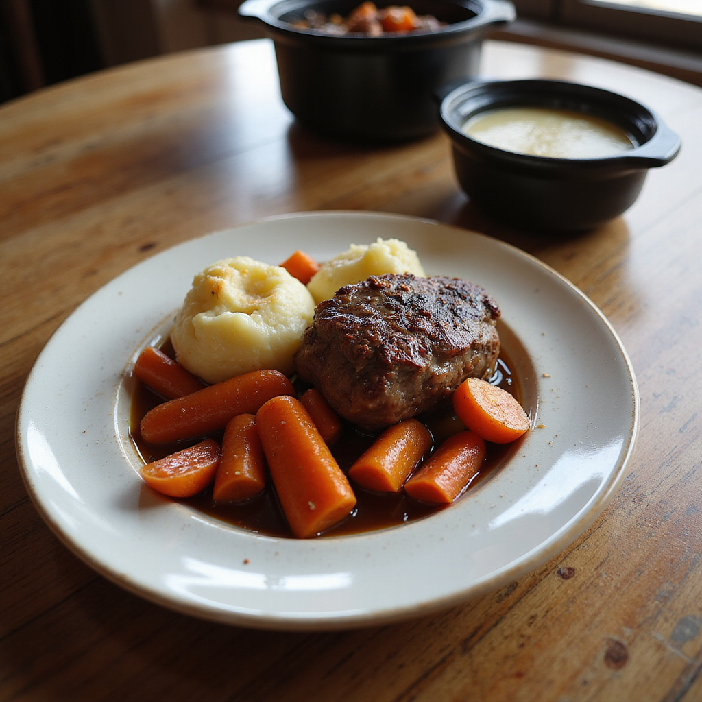 English Roast Crock Pot Recipe: Fall-Apart Tender in 8 Hours - Drool ...