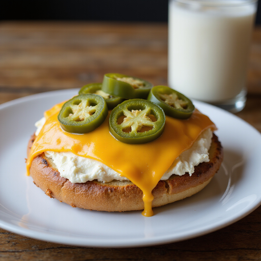 Jalapeno Cheese Bagel Recipe: Spicy Breakfast Perfection in Minutes ...