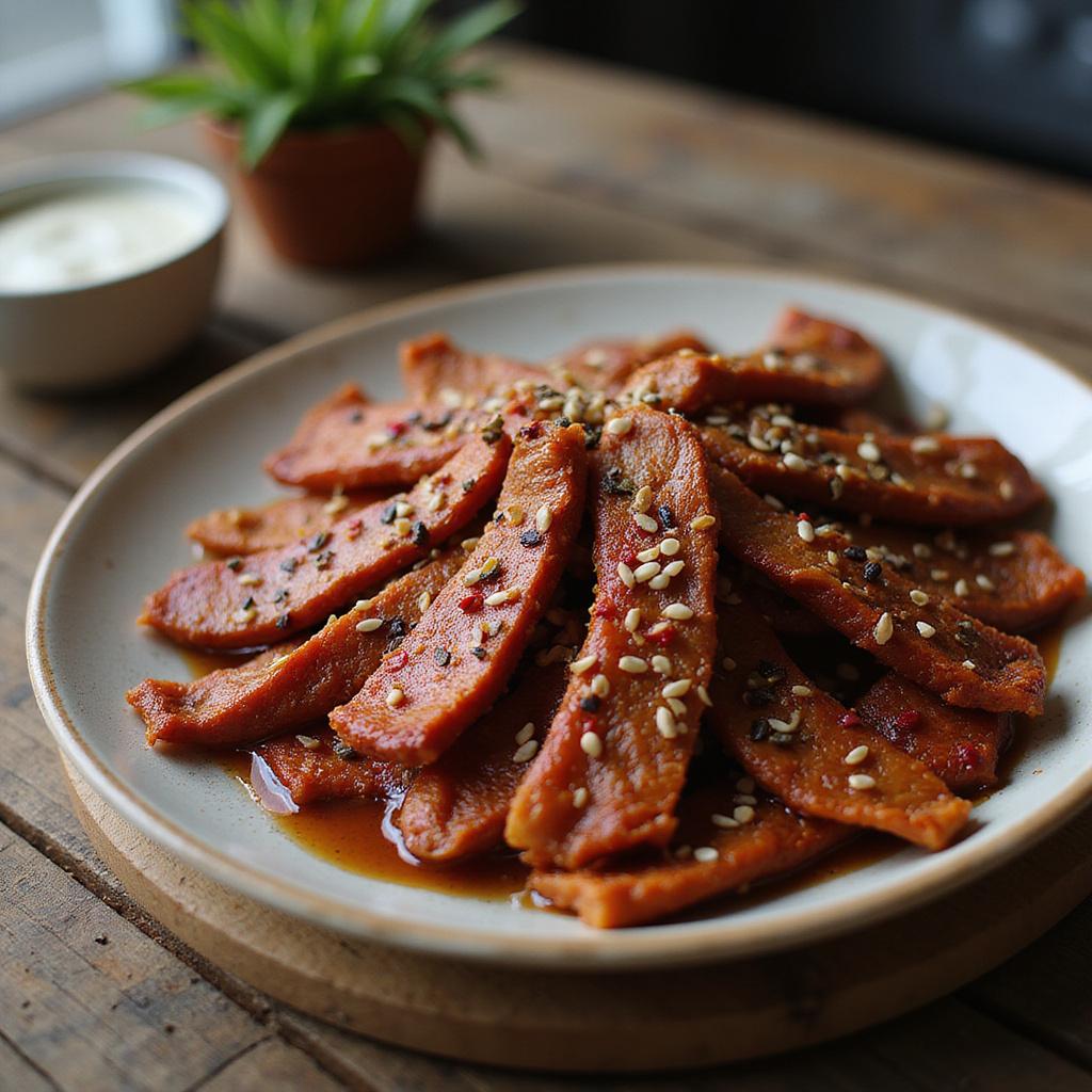 Korean BBQ Jerky Recipe: Spicy, Sweet, and Smoky Goodness - Drool Recipes