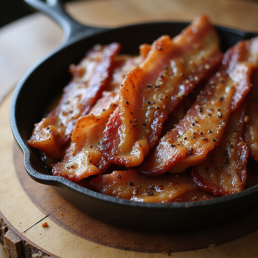 Maple Glazed Bacon Recipe: Sweet & Smoky Perfection Every Time - Drool ...