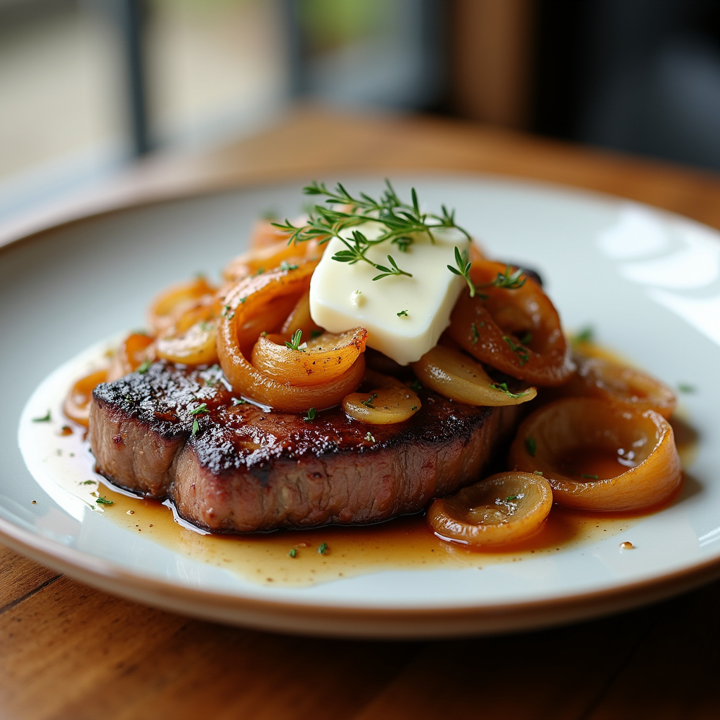 Onion Steak Recipe: Pan-Seared Perfection in Minutes - Drool Recipes