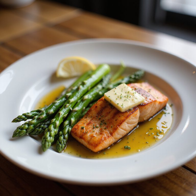 Salmon with Asparagus Recipe: Pan-Seared Perfection in 15 Minutes ...