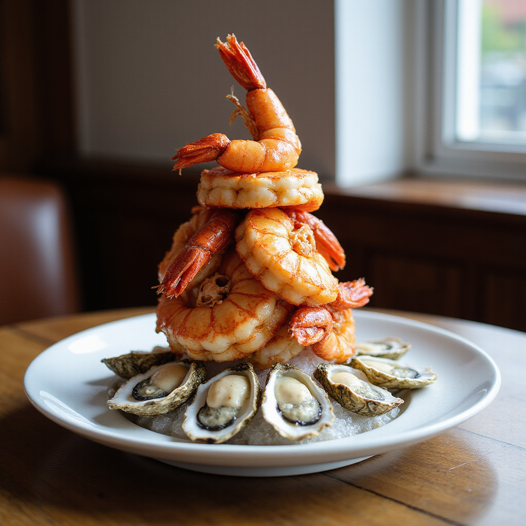 Seafood Tower Recipe: Elegant Appetizer Display with Fresh Catch ...